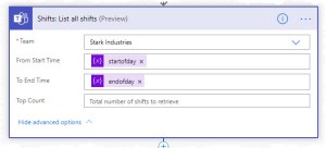 Daily shift reports from Microsoft Shifts – buildbod.com